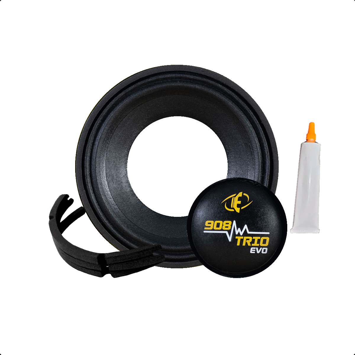 Reparo Alto-Falante Eros – E908 TRIO EVO – 450W RMS – 6 Ohms – CED Distribuidora Eros