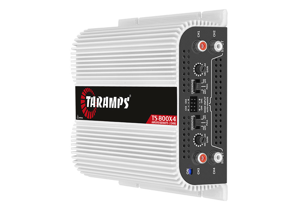 Amplificador Taramps TS 800X4 800W RMS 2 Ohms 4 Canais CLASS D V2 – CED Distribuidora Eros